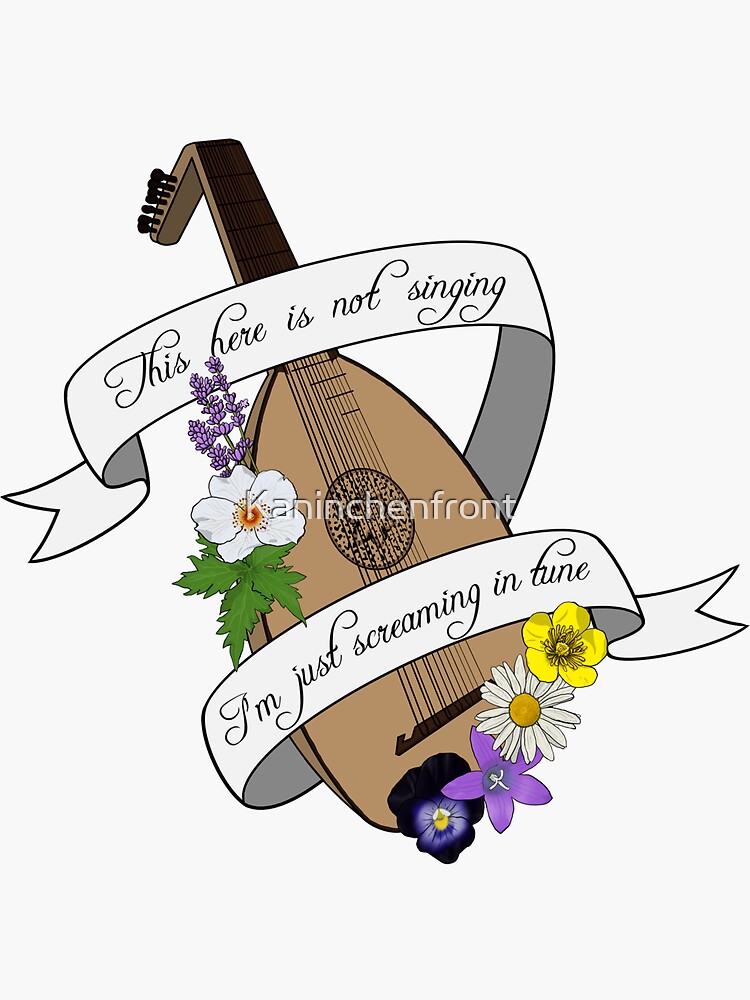 "The Amazing Devil - Farewell Wanderlust" Sticker by Kaninchenfront ...