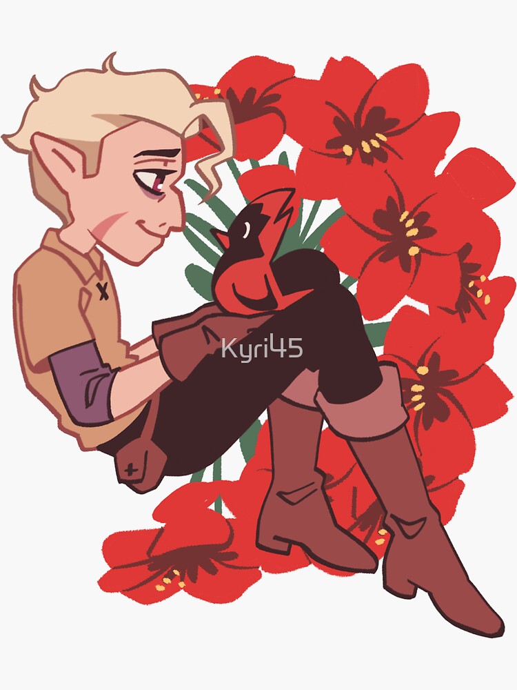 "Hunter - Flora Edition" Sticker for Sale by Kyri45 | Redbubble