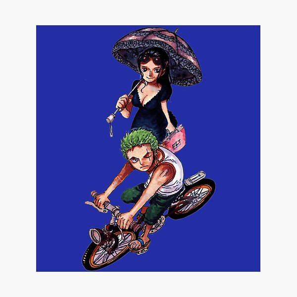 Nico Robinand Zoro One Piece Photographic Print For Sale By Delmerharber Redbubble