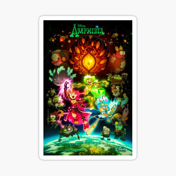 "Amphibia Calamity Powers" Sticker by yandellmartha7 | Redbubble