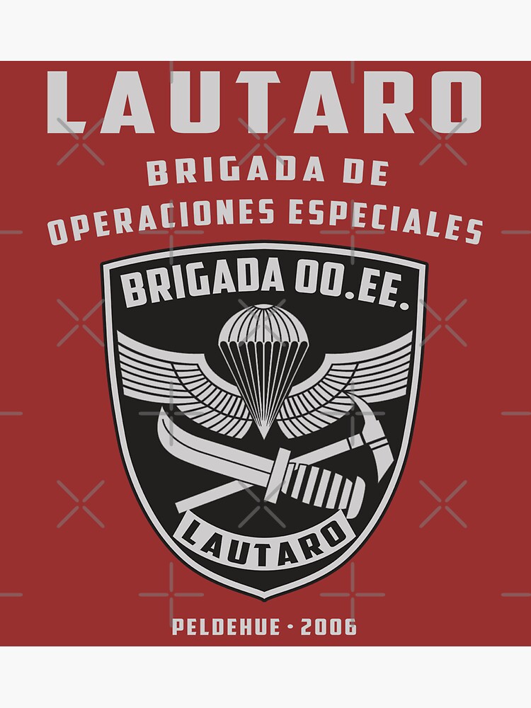 "Chile Special Forces BOE Chilean Army Patch #2153" Sticker for Sale by ...