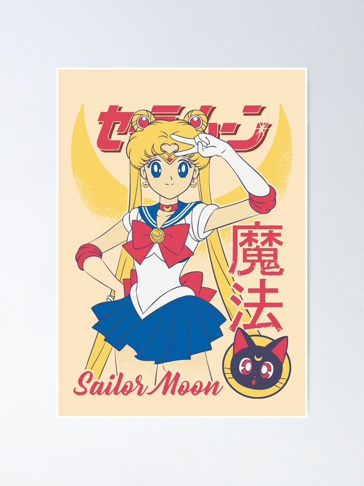 "Sailor Moon" Poster for Sale by I-Lov3-Anime | Redbubble