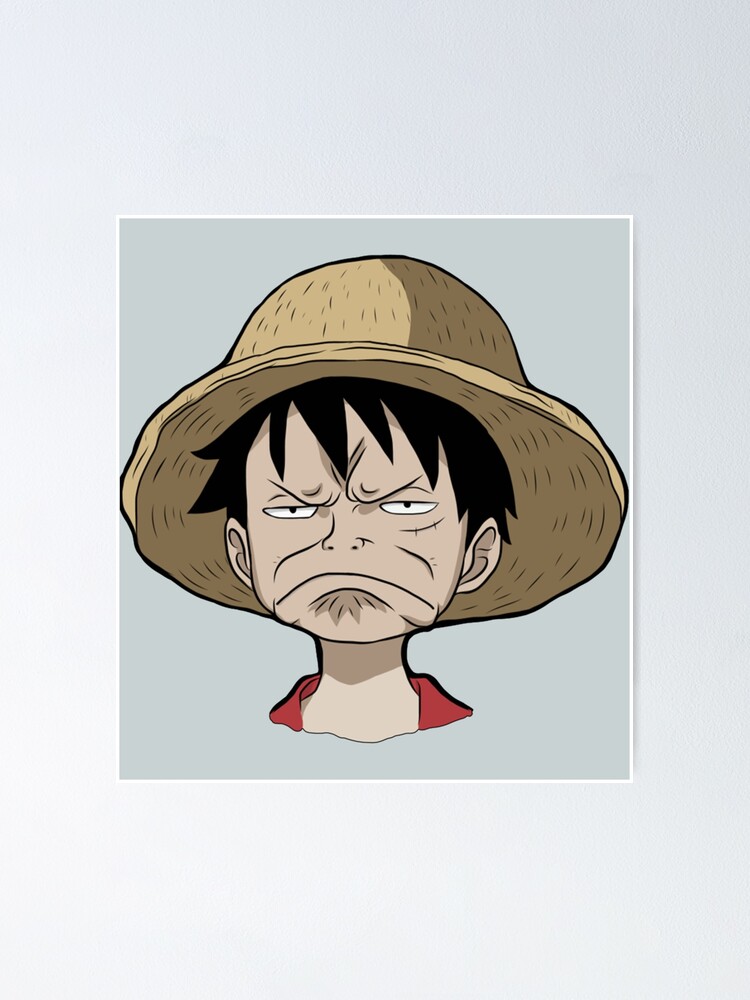 "Gum Gum Airhead - Funny Luffy" Poster for Sale by PrincWelch | Redbubble
