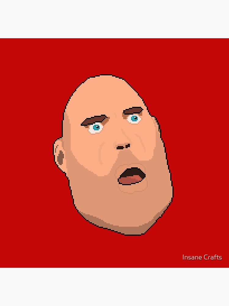"Team Fortress 2 Heavy Meme Face" Art Print by JustInsaneSkill | Redbubble