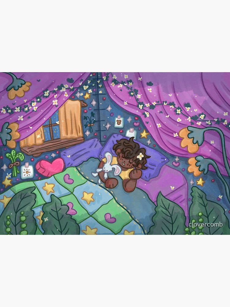 "Sleepybyes" Poster for Sale by clovercomb | Redbubble