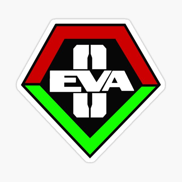 "Evangelion Unit 0 Logo" Sticker for Sale by harryg11 | Redbubble