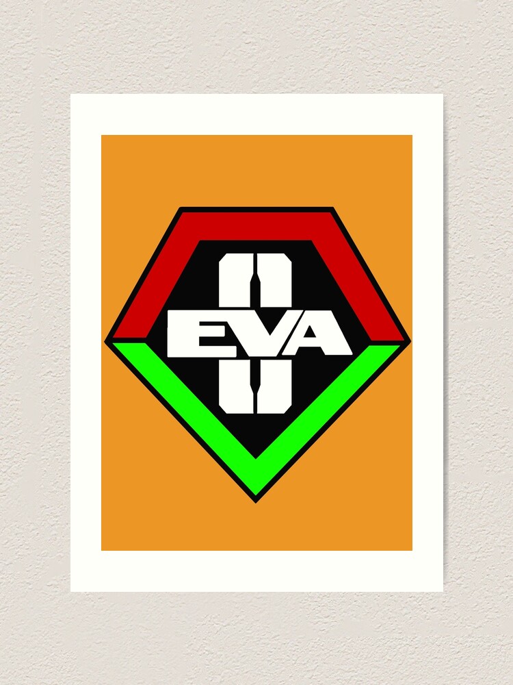 "Evangelion Unit 0 Logo" Art Print by harryg11 | Redbubble