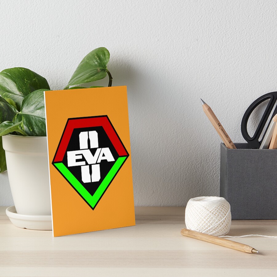 "Evangelion Unit 0 Logo" Art Board Print by harryg11 | Redbubble