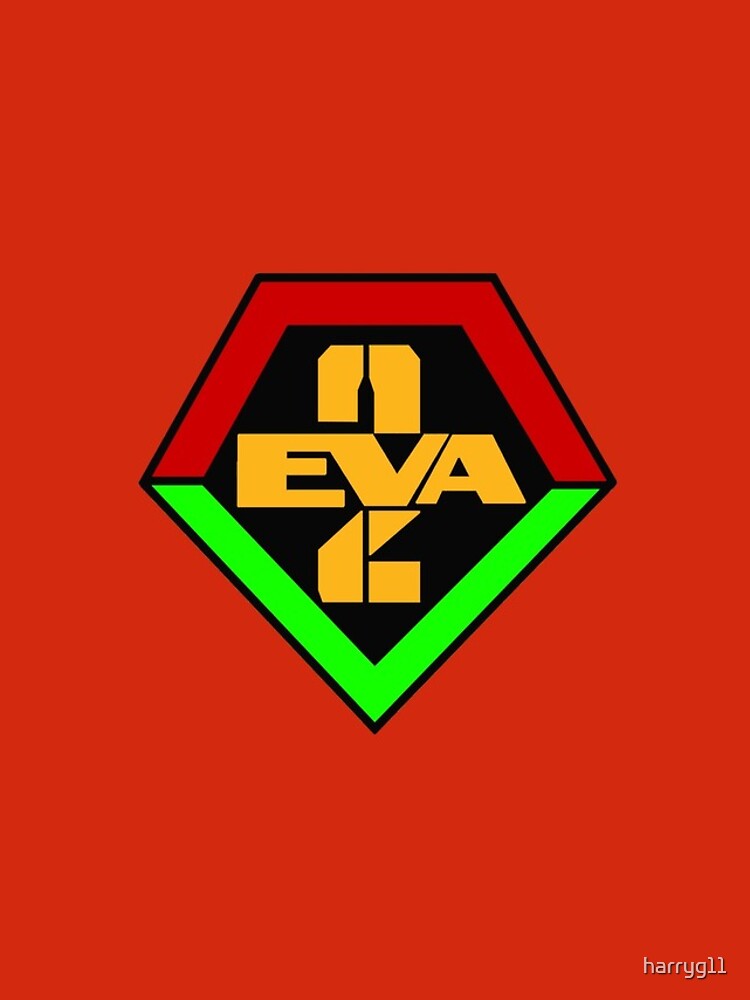 "Evangelion Unit 2 Logo" iPhone Case for Sale by harryg11 | Redbubble