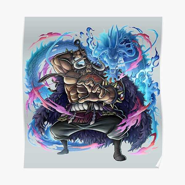 "Kaido one piece" Poster for Sale by PrincWelch | Redbubble