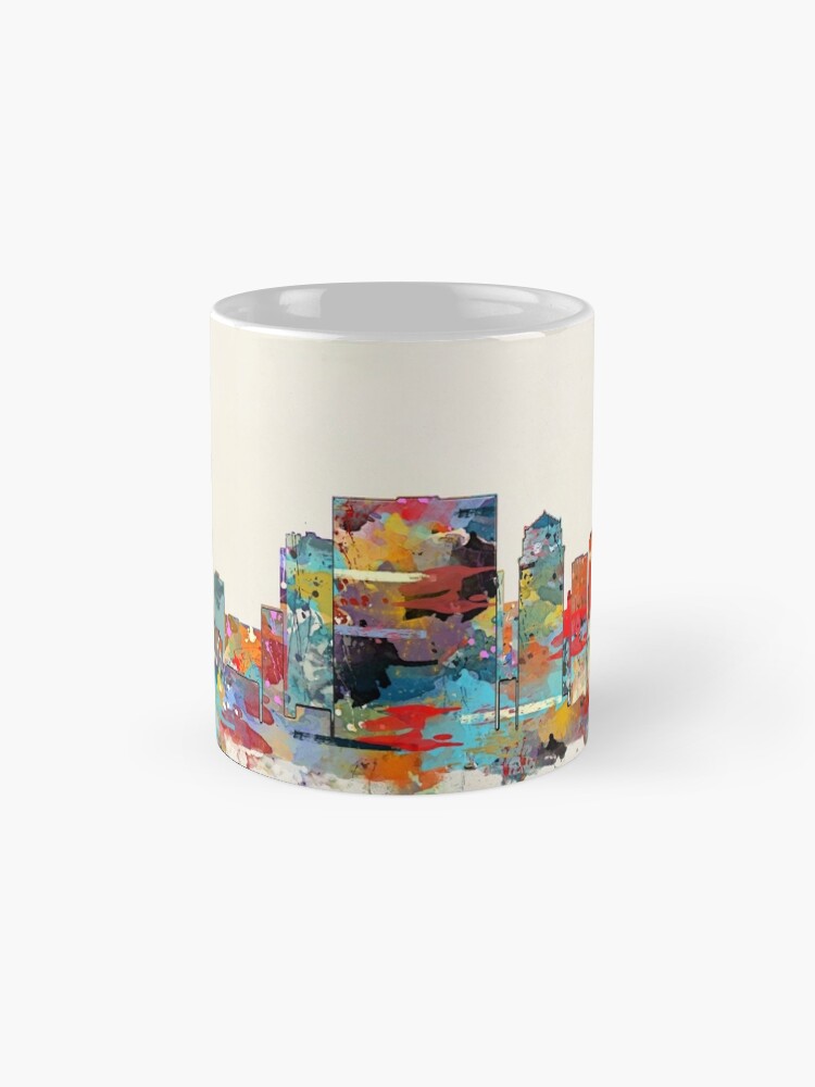"Nashville Tennessee skyline" Coffee Mug for Sale by bri-b | Redbubble