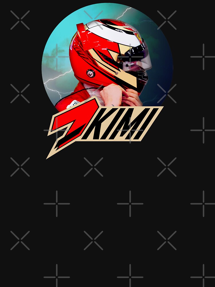 "2017 - Kimi Helmet Logo" T-shirt for Sale by evenstarsaima | Redbubble ...