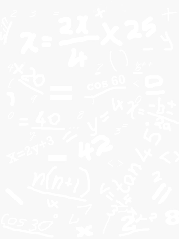 "quadratic formula" Sticker by sasindudilshan | Redbubble