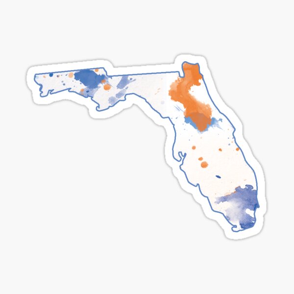 "UF- Florida" Sticker for Sale by izzybizzy72 | Redbubble