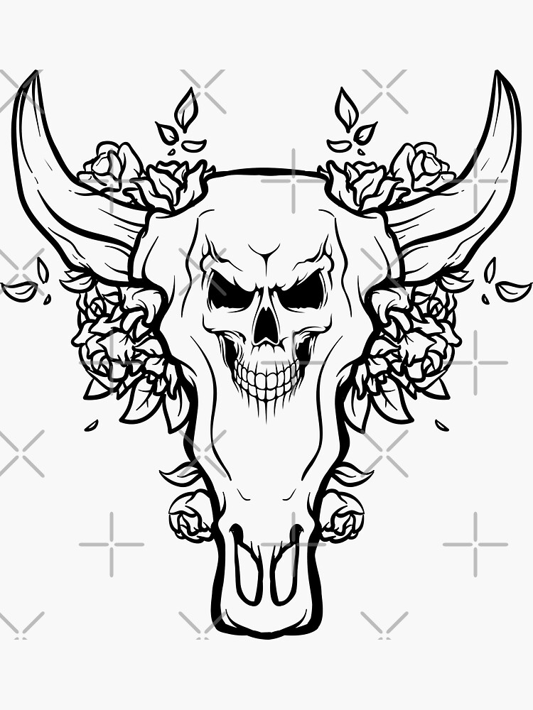 "Skull | Bull Head | Witchcraft | Gothic | Druid | Goth | Witchy ...