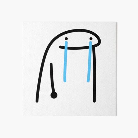 "Flork Crying" Art Board Print for Sale by sabahnaveed | Redbubble
