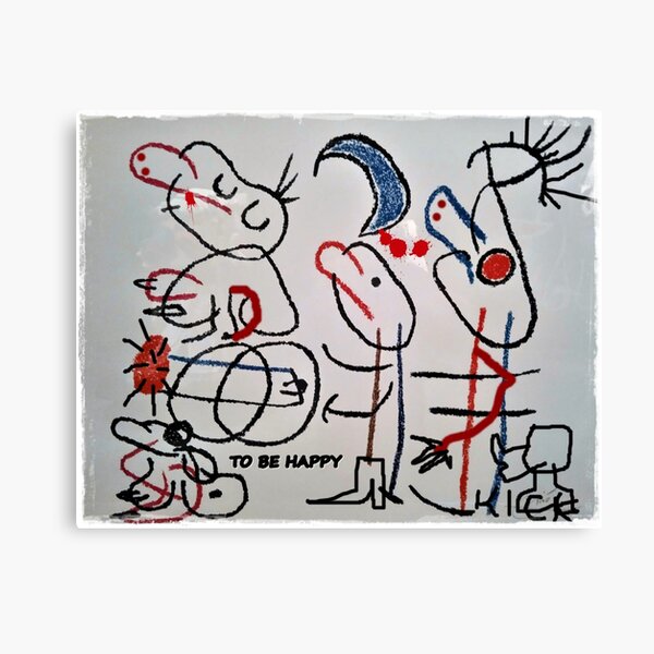 "To be happy, funny picture, cartoons, funny idea, hand-drawn drawings ...