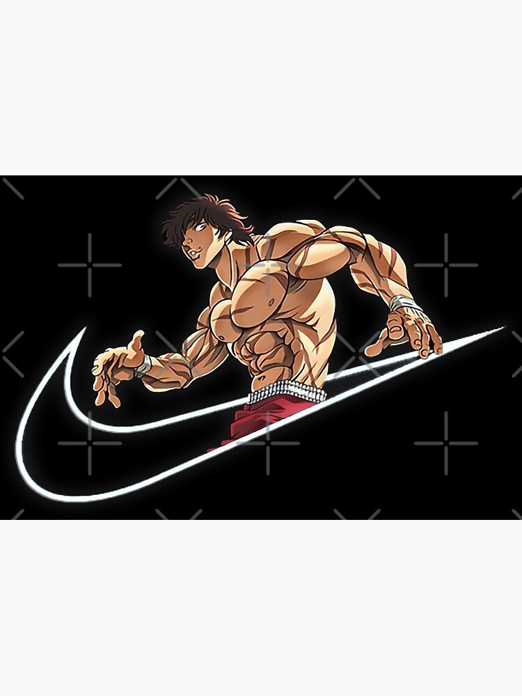 "Baki Hanma The Grappler Logo für Otaku, Fitnessstudio und Fitness für ...