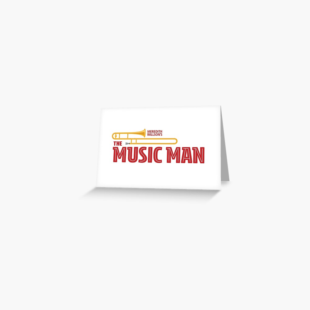 "Music Man Logo" Sticker by Leyzel | Redbubble