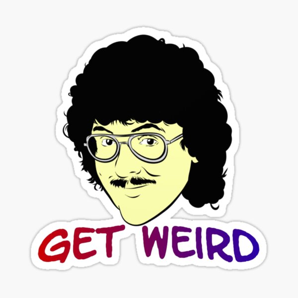 Weird Al Stickers | Redbubble