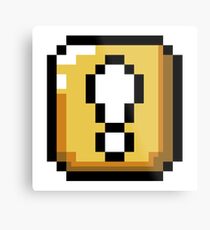 Brick Mario Metal Prints | Redbubble