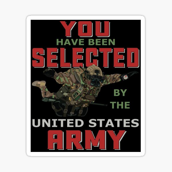 "US Army Paratrooper #2171" Sticker for Sale by Rare-Militia | Redbubble