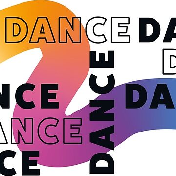 "Just dance!" Sticker for Sale by LumimangoArt | Redbubble