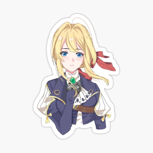 "Violet Evergarden " Sticker by 1piecestore | Redbubble