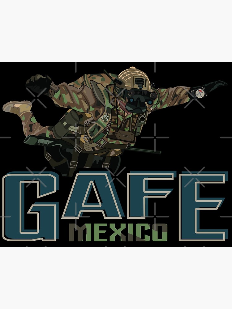 "Gafe Mexican Army Paratrooper #2183" Poster for Sale by Rare-Militia ...