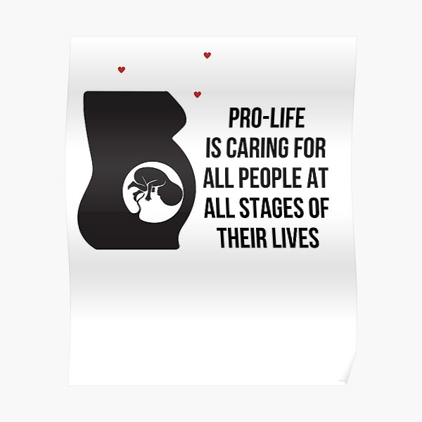 Póster «Pro vida es cuidar a todas las personas en todas las etapas de ...
