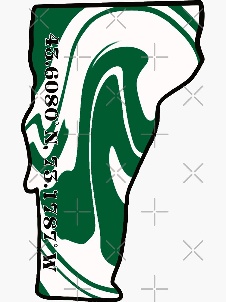 "Castleton Vermont State" Sticker for Sale by bryantcustomz | Redbubble