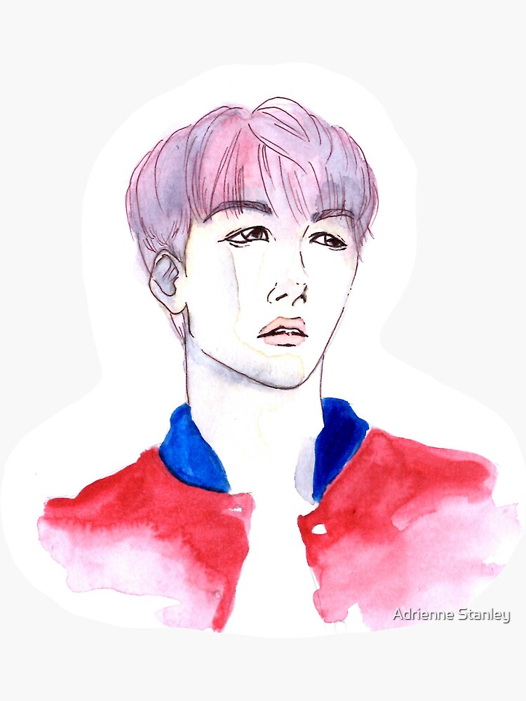 "J-Hope" Sticker by andisartshop | Redbubble