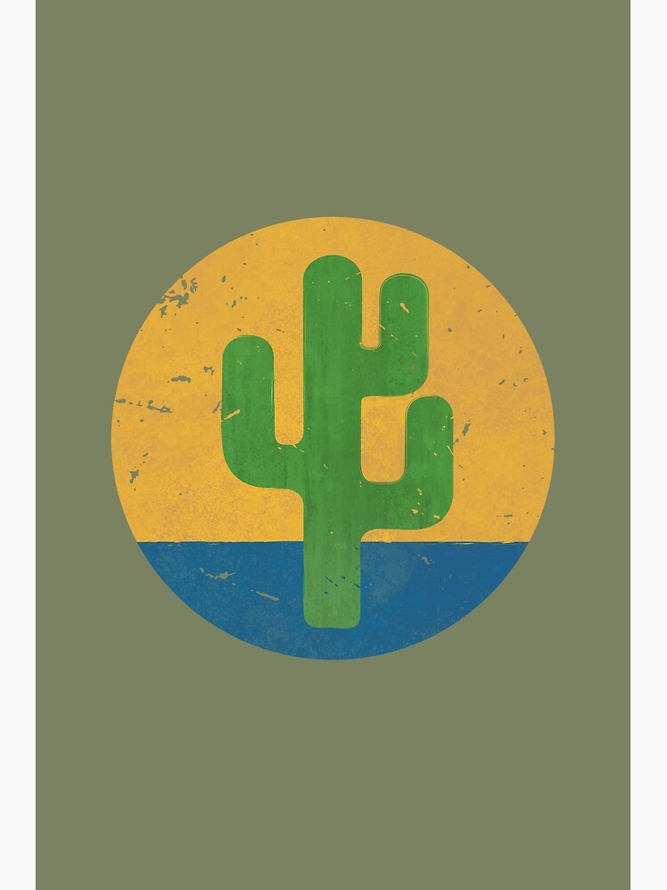 "Cactus Division Vintage Emblem V01" Poster for Sale by Lidra-Redesign ...