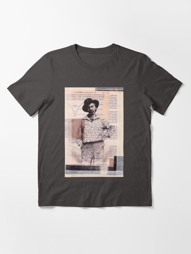 "Walt Whitman " T-shirt for Sale by SaySo | Redbubble | walt whitman t ...
