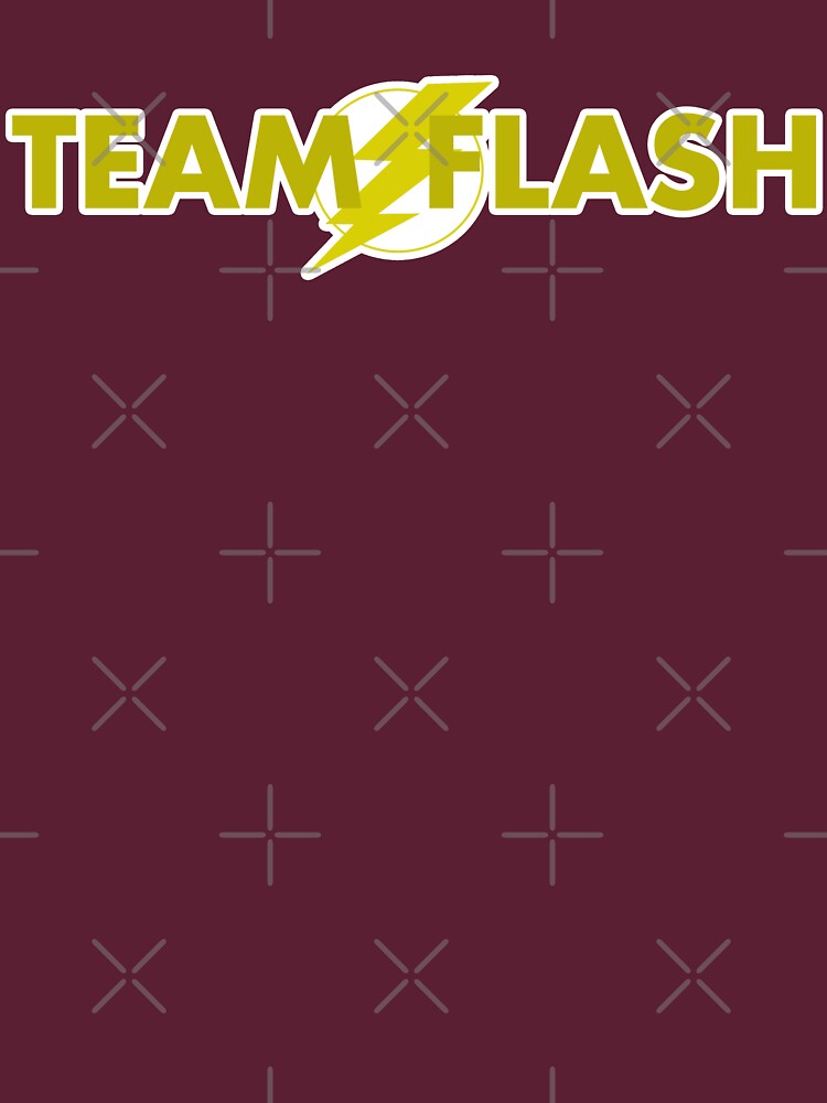 "team flash" T-shirt for Sale by manuluce | Redbubble | barry t-shirts ...