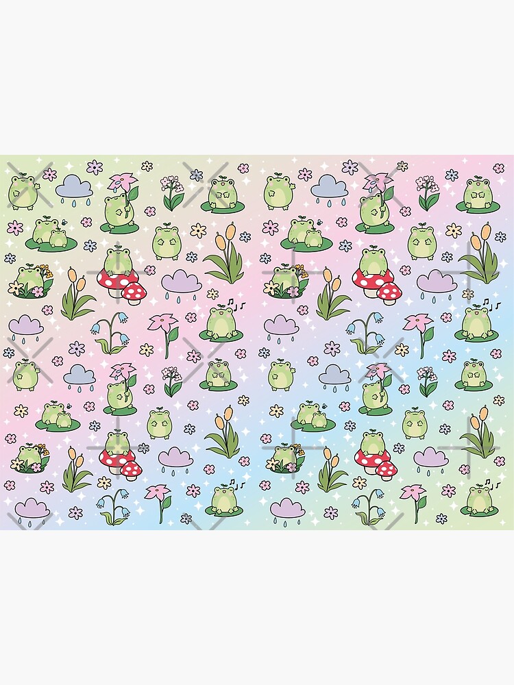 Cute Frog Sapi Poster For Sale By Xothemonster Redbubble