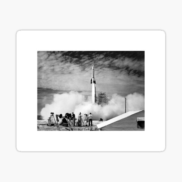 "rocket launch" Sticker for Sale by izziesshop | Redbubble