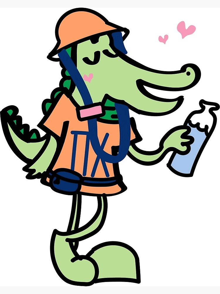 "Pi Chi Gator" Poster for Sale by ashtonerickson | Redbubble