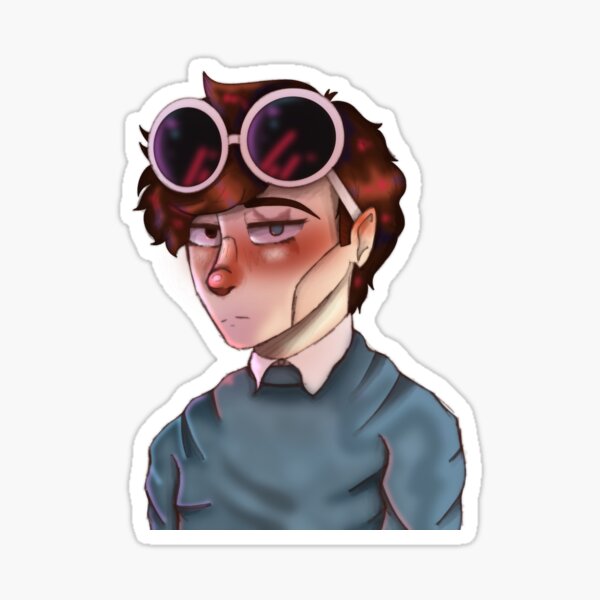 "GeorgeNotFound Print" Sticker by beemuncher | Redbubble