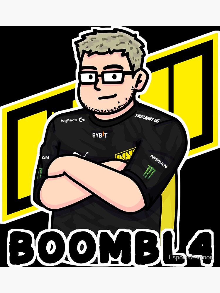 "NAVI CSGO 2022 Boombl4" Poster for Sale by EsportsCartoon | Redbubble
