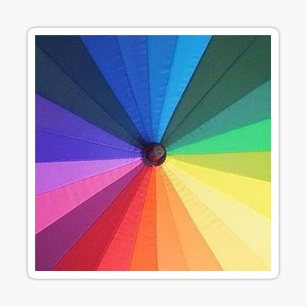 "Color Wheel" Sticker for Sale by DeniseFFulmer12 | Redbubble