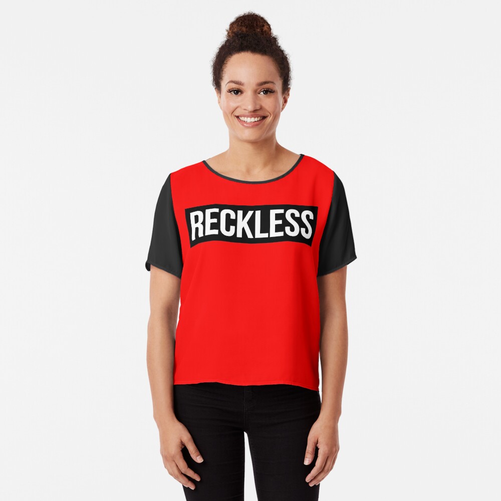 "Reckless" Sticker by dupabyte | Redbubble