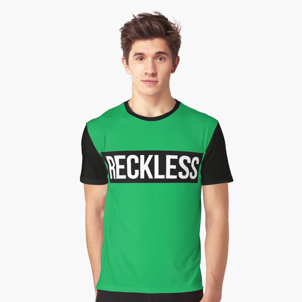 "Reckless" Sticker by dupabyte | Redbubble