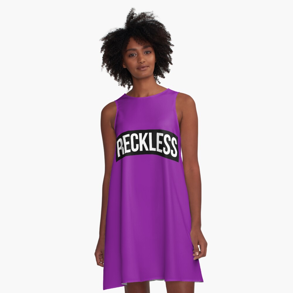 "Reckless" Sticker by dupabyte | Redbubble
