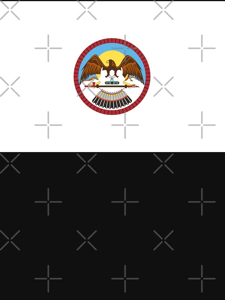 "Flag of the Ute Indian Tribe of the Uintah and Ouray Reservation USA ...