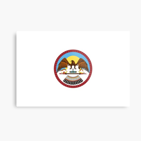 "Flag of the Ute Indian Tribe of the Uintah and Ouray Reservation USA ...