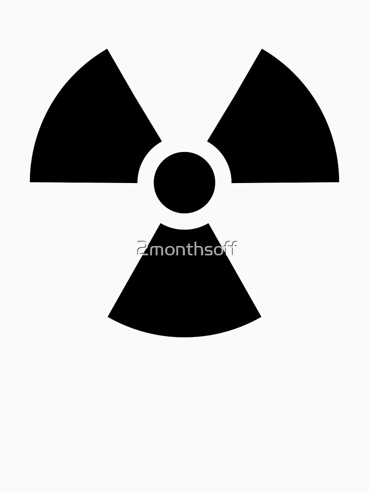 "Nuclear bomb danger funny sign" T-shirt for Sale by 2monthsoff ...