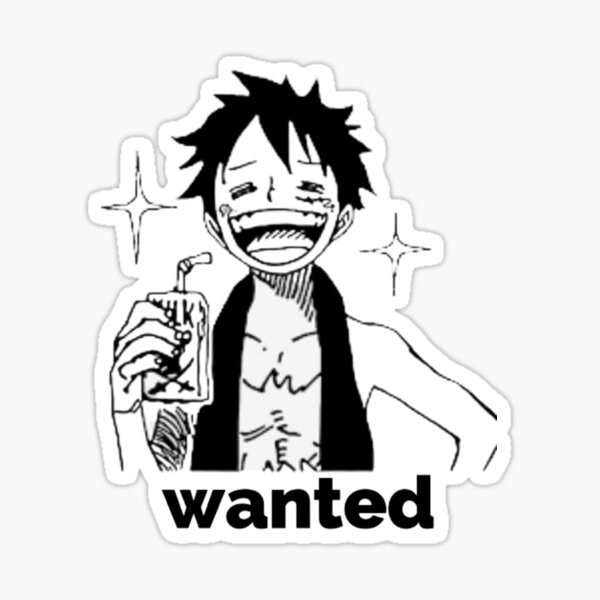 "luffy confused" Sticker for Sale by sifyoudz | Redbubble
