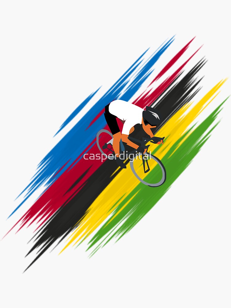 " Cycling World Championship / Uci" Sticker for Sale by casperdigital ...