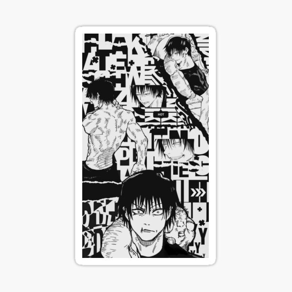 "Toji" Sticker by THEDARKHOLE | Redbubble